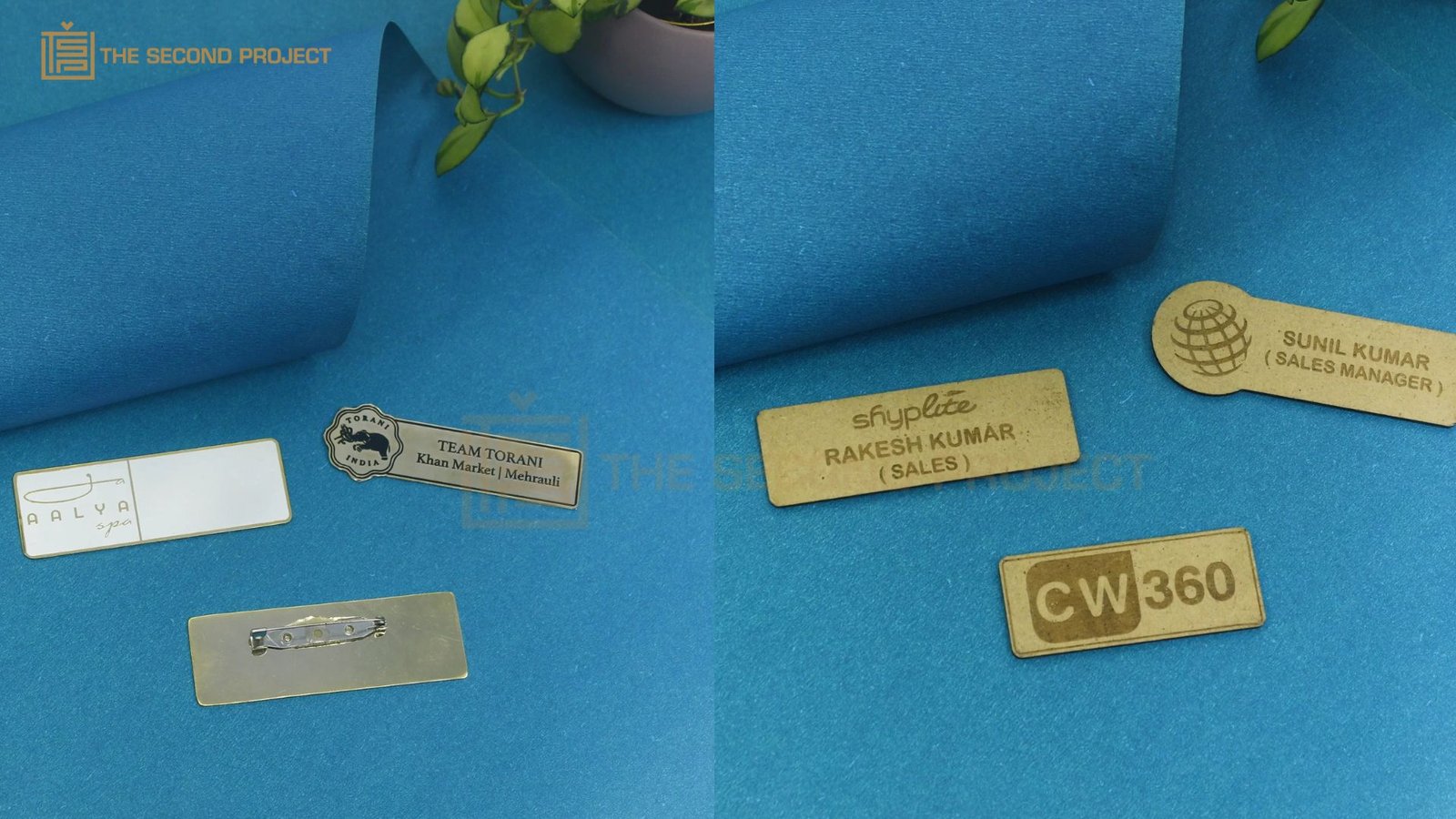 Order Custom Name Badges for Your Business from The Second..