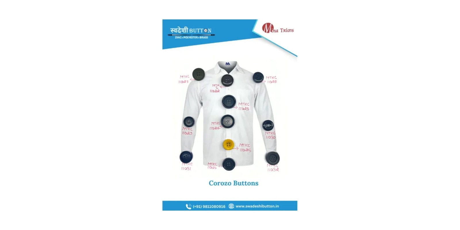 Top Apparel Button Manufacturers in Delhi | Quality Buttons